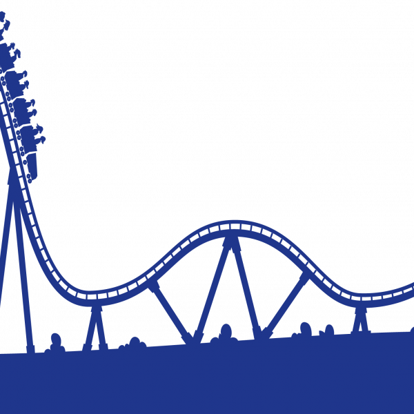 Roller Coaster Silhouette