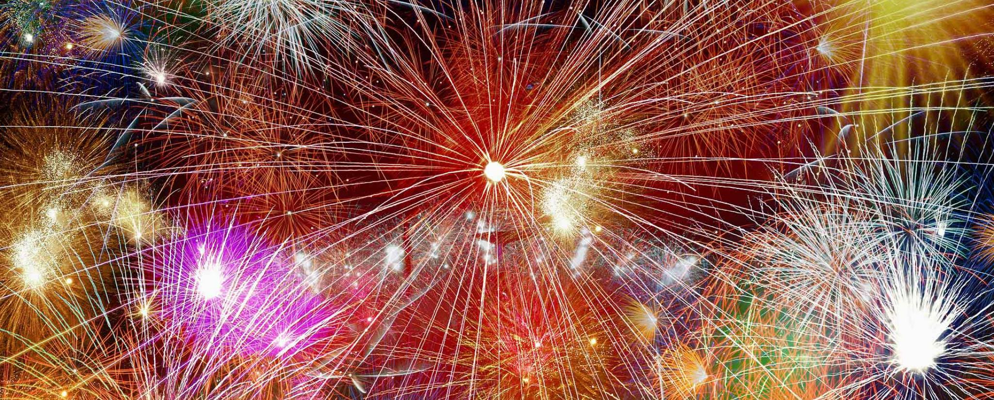 Chemical Reaction Fireworks